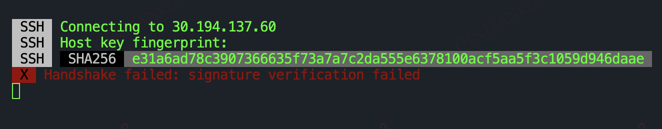 Ssh Handshake Failed Signature Verification Failed · Issue 4864 7211
