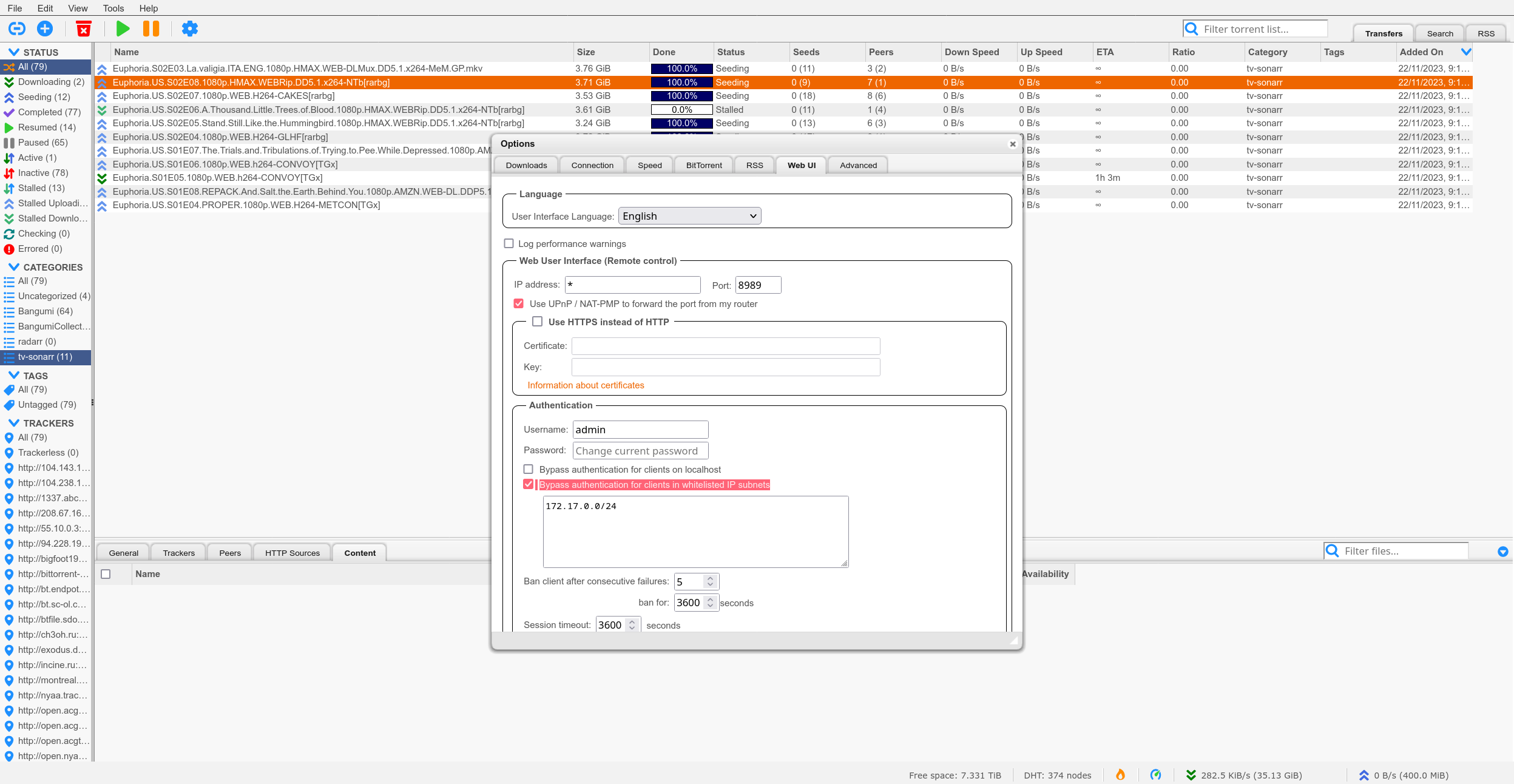 [feature Request] Settings Auth Bypass Authentication For Clients In Whitelisted Ip Subnets