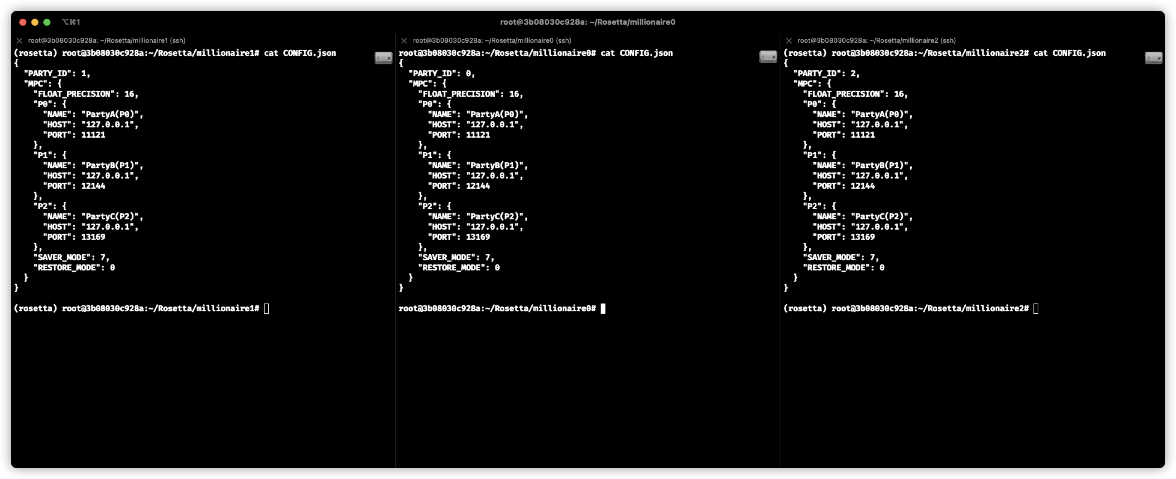 运行示例出错 · Issue #73 · LatticeX-Foundation/Rosetta · GitHub