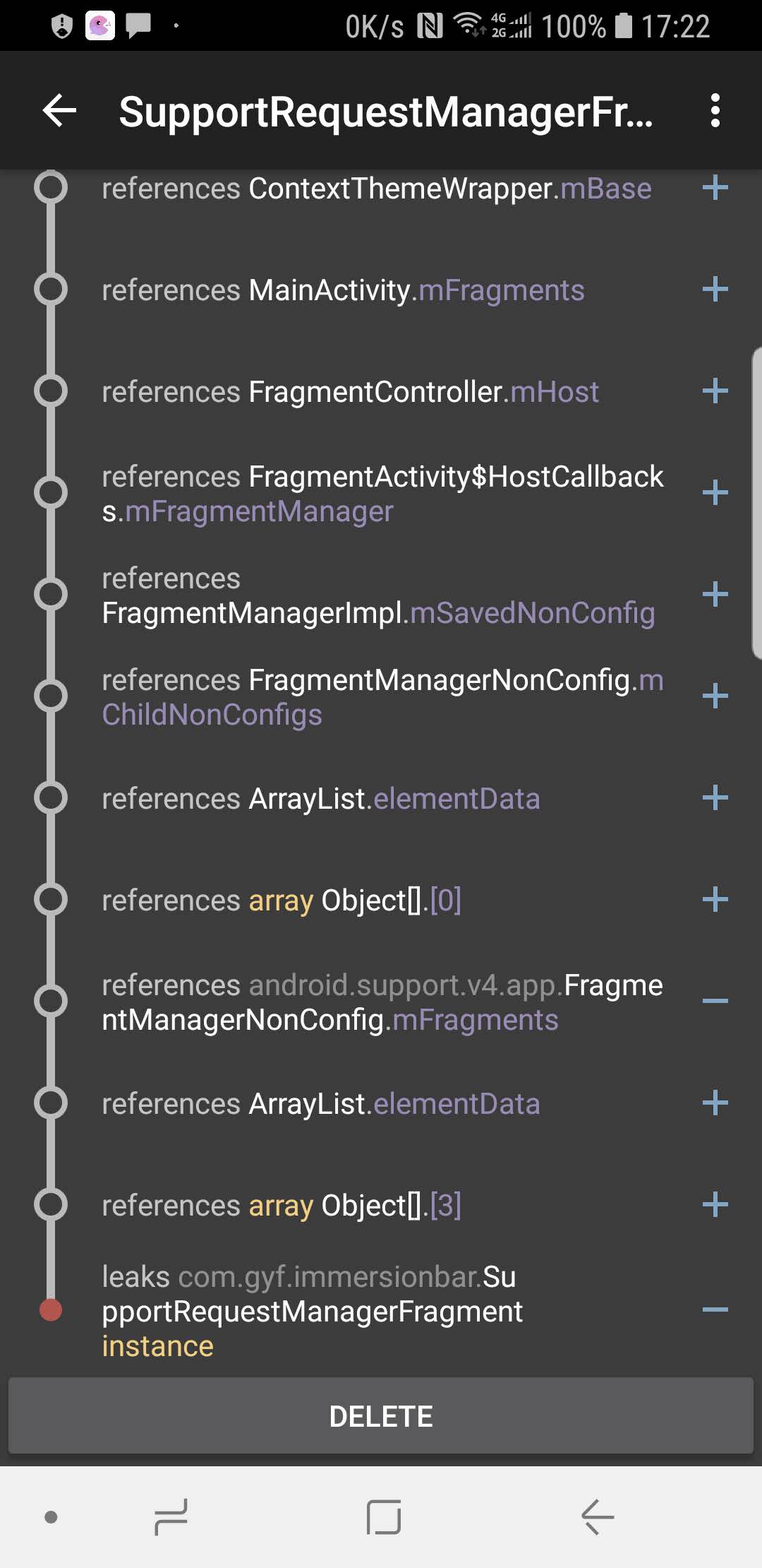 内存泄漏 · Issue #350 · gyf-dev/ImmersionBar · GitHub