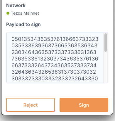 Can't sign a simple payload · Issue #325 · airgap-it/beacon-sdk · GitHub
