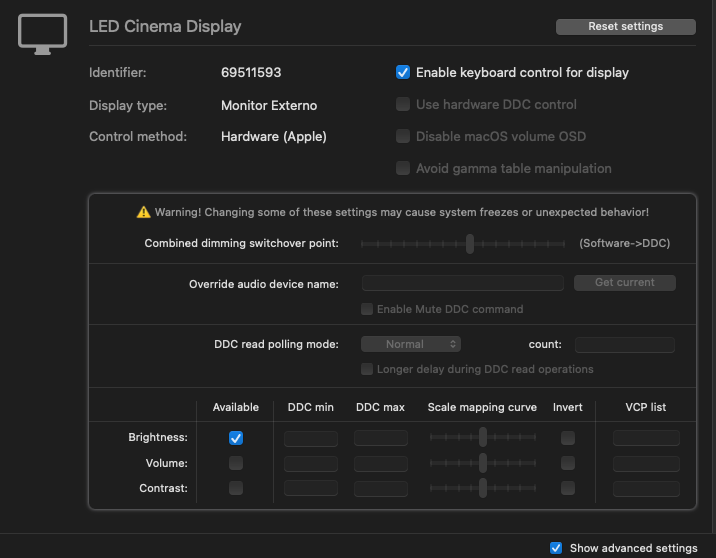 Monterey last update doesn't allow me to control brightness limits · Issue #1244 ...
