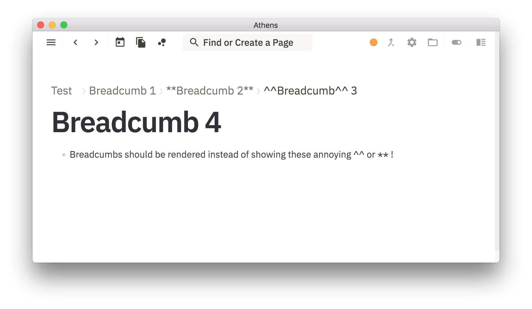 Breadcumbs should be rendered · Issue #970 · athensresearch/athens · GitHub