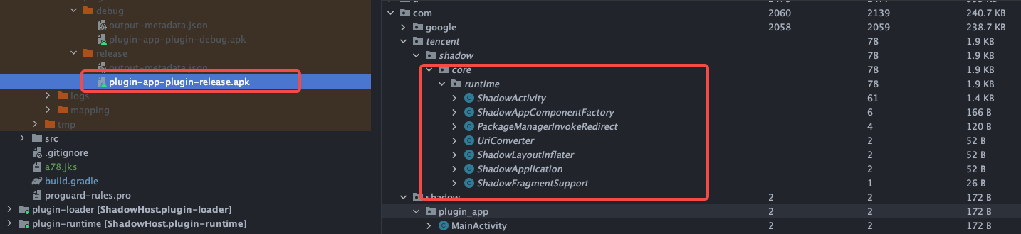 请注意每个插件apk构建时都需要apply plugin: 'com.tencent.shadow.plugin' · Issue #916 · Tencent/Shadow · GitHub