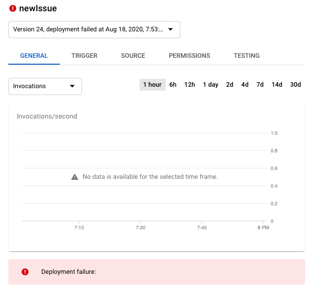 Deployment error · Issue #56 · GoogleCloudPlatform/functions-framework-nodejs · GitHub