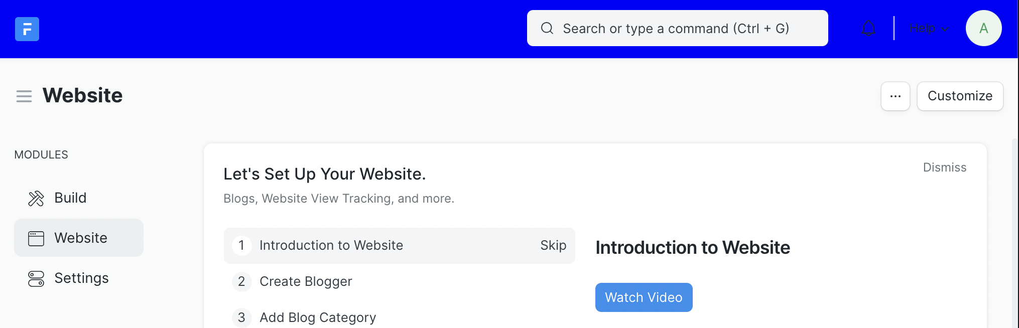 Add CSS to DESK of Frappe/ERPNext to customize the look and feel. # ...
