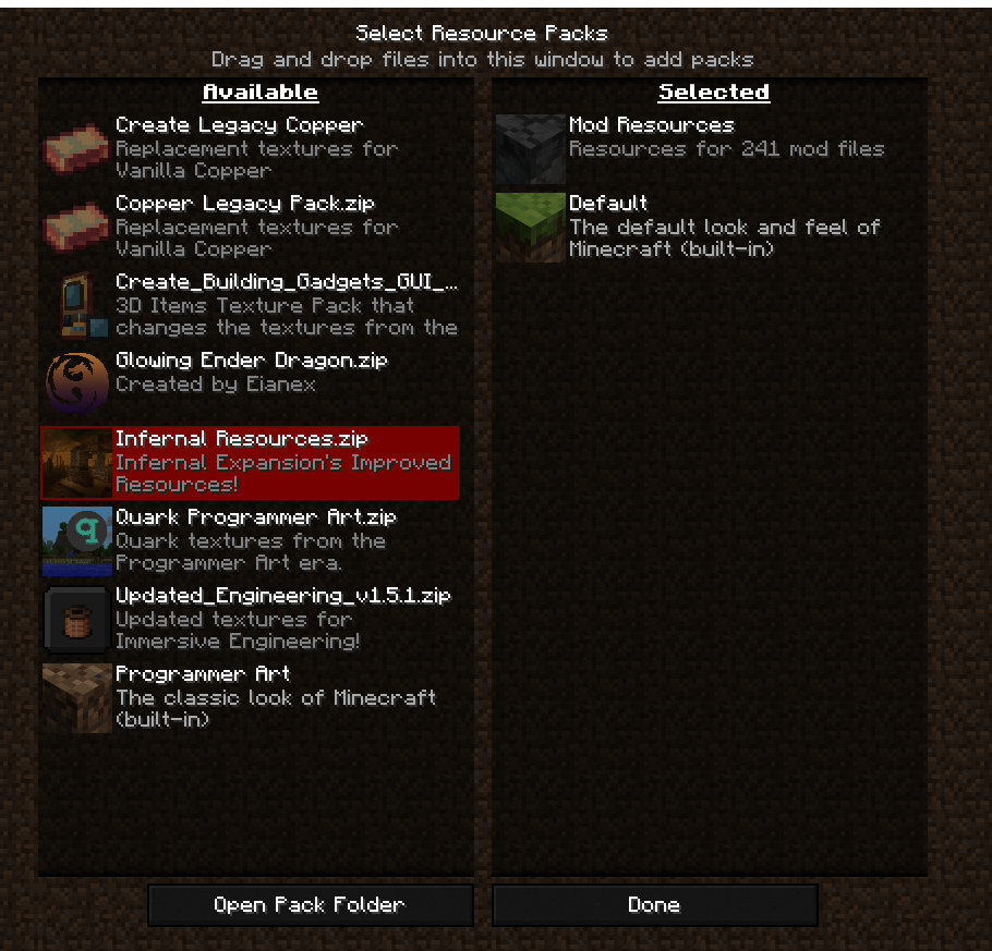 FTB Inferno ArrayIndexOutOfBoundsException rubidium crash · Issue #1357 ...