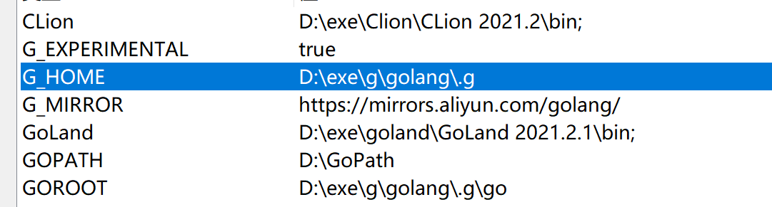 w11的go version就是不生效 · Issue #75 · voidint/g · GitHub