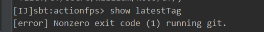 Nonzero exit code (1) running git · Issue #7 · sbt/sbt-autoversion · GitHub