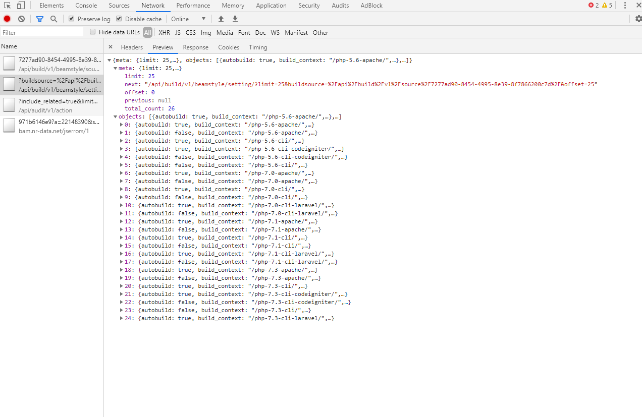 Cannot add automated builds (both Chrome and Firefox won't work, haven't tried others) · Issue ...
