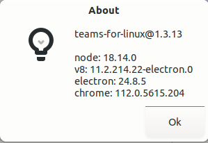 outdated version of Chrome · Issue #974 · IsmaelMartinez/teams-for-linux · GitHub