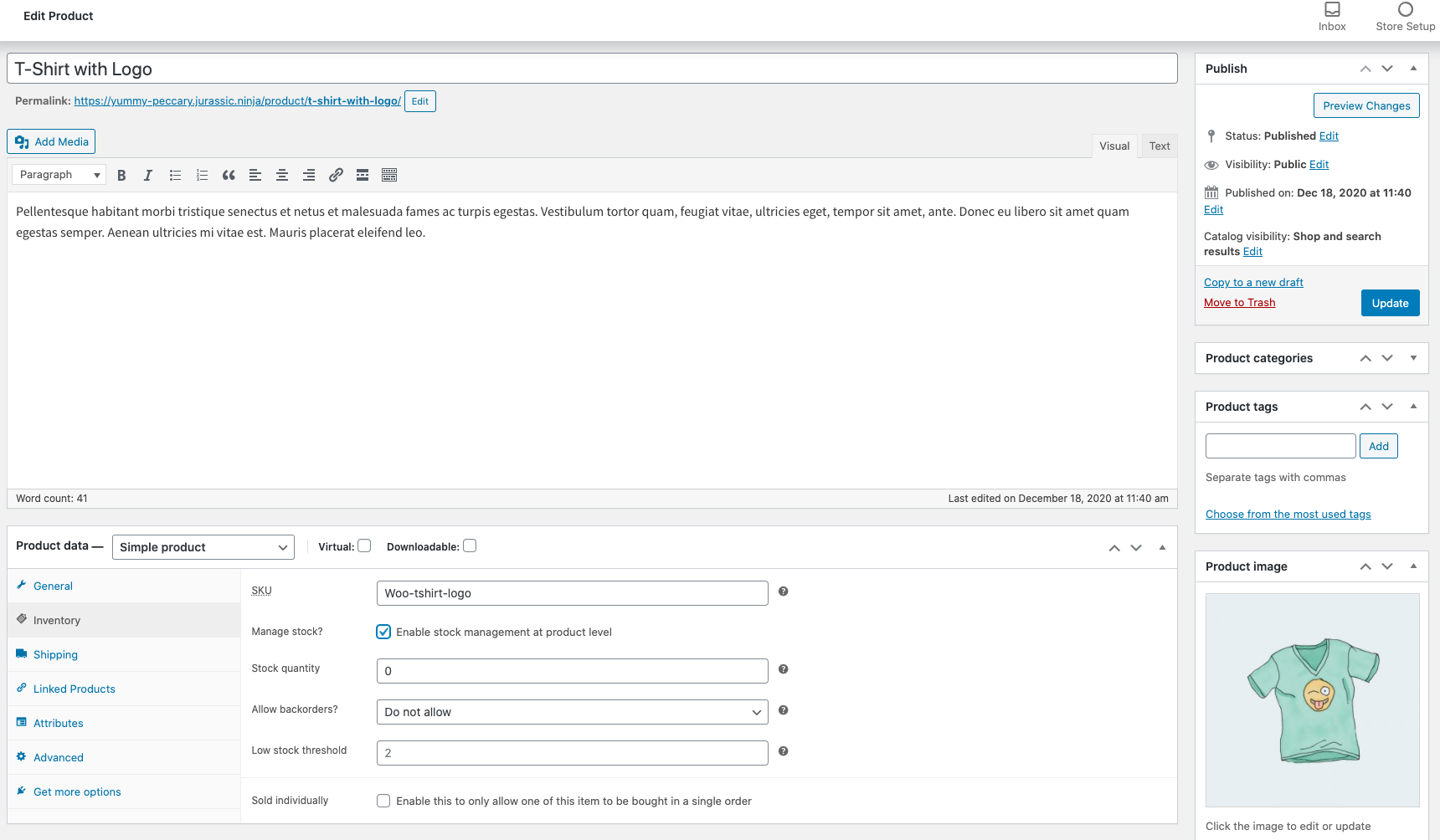 Cant Edit Product Description Anymore · Issue 28608 · Woocommerce 