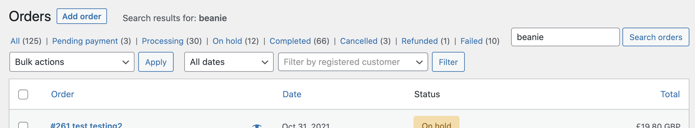 [COT/HPOS] Order search results missing "Search results for: " subtitle · Issue #34989 ...