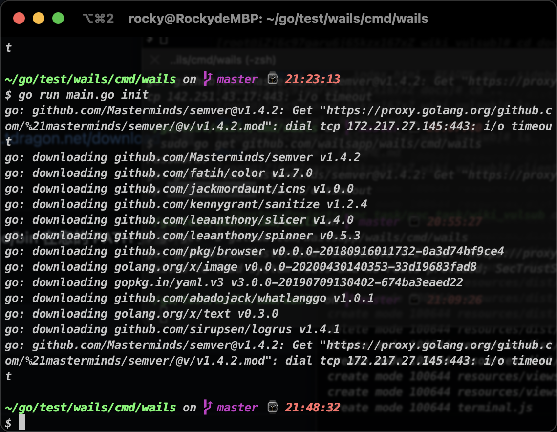 无法安装 · Issue #803 · wailsapp/wails · GitHub