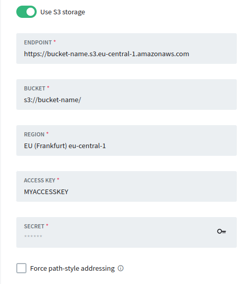 help setting up s3 storage please · pocketbase pocketbase · Discussion ...