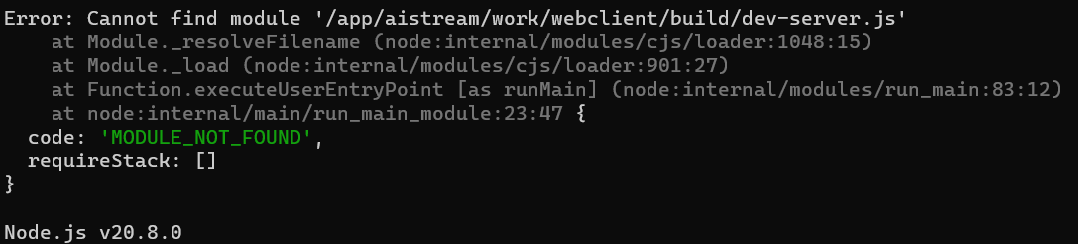 webclient compile error · Issue #3 · aistream69/aistream · GitHub