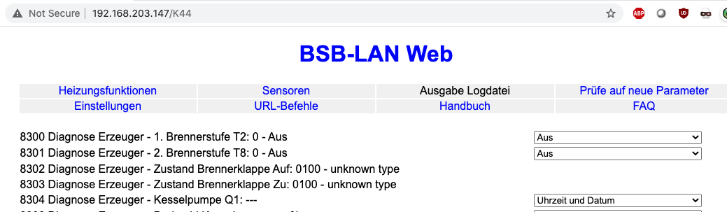 Disabled ENUM parameters show list of categories in dropdown · Issue #221 · fredlcore/BSB-LAN ...
