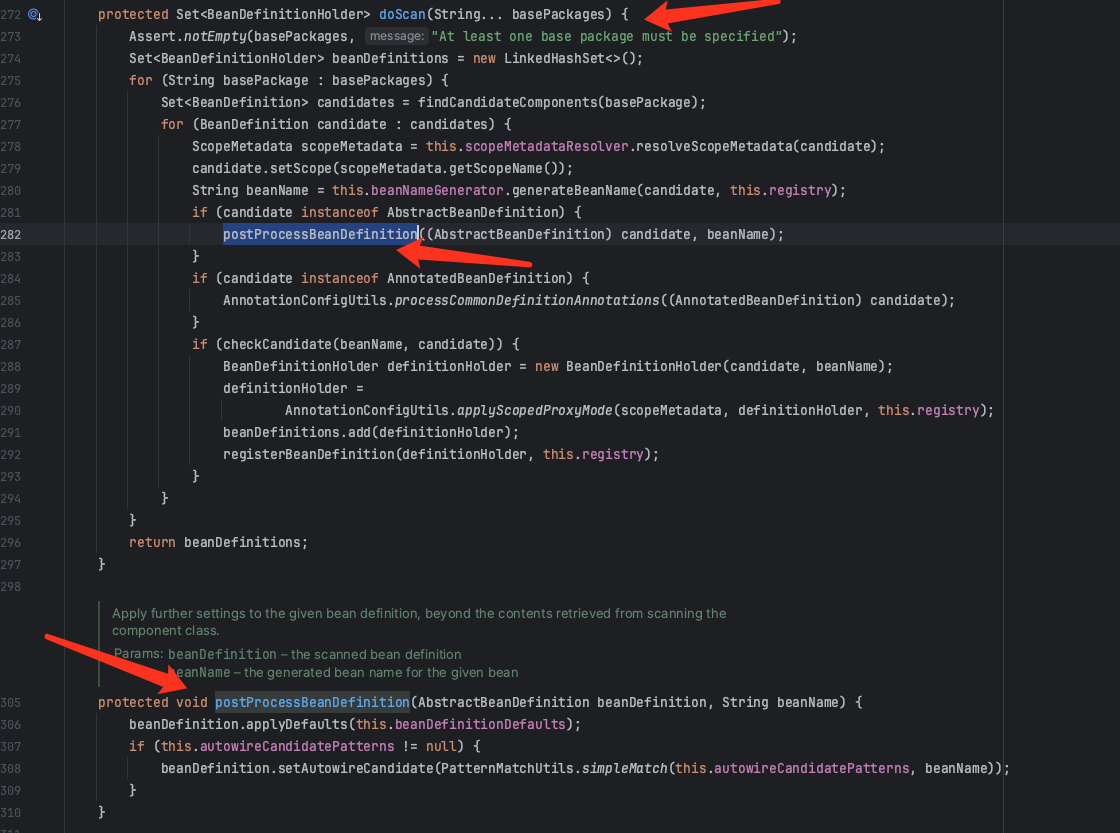 why not override postProcessBeanDefinition method in ClassPathMapperScanner · Issue #878 ...