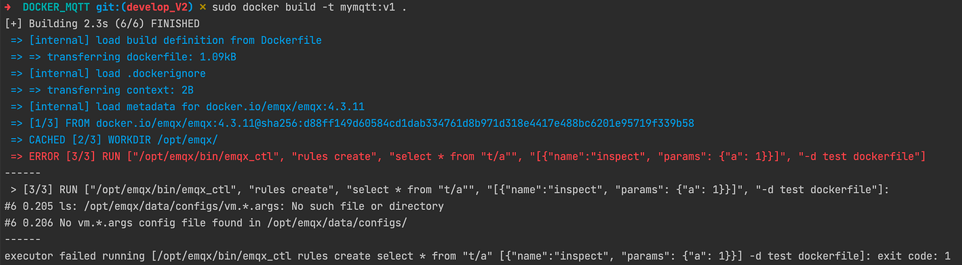 Failed to config forwarding engine (by sql) in dockerfile · Issue #6681 · emqx/emqx · GitHub