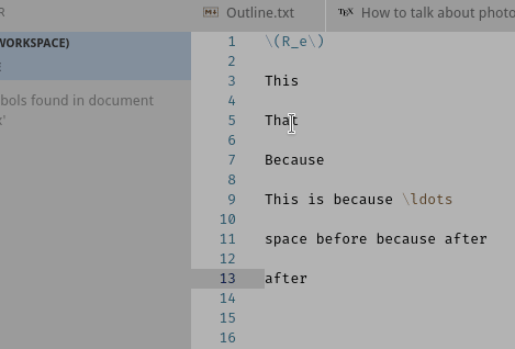 Preview for "because" ?! · Issue #1092 · James-Yu/LaTeX-Workshop · GitHub