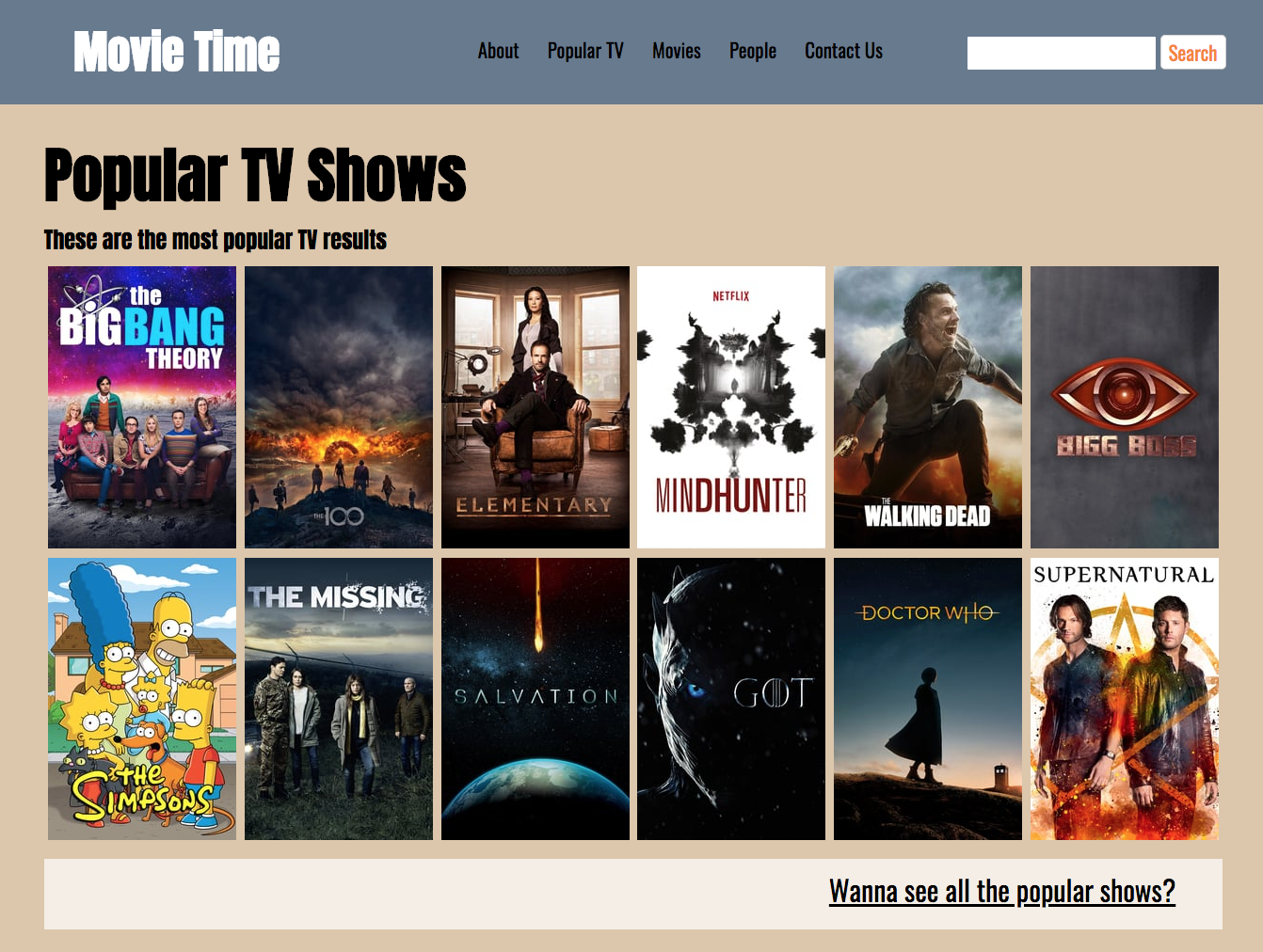 GitHub - robotscissors/movietime: An application that makes searching ...