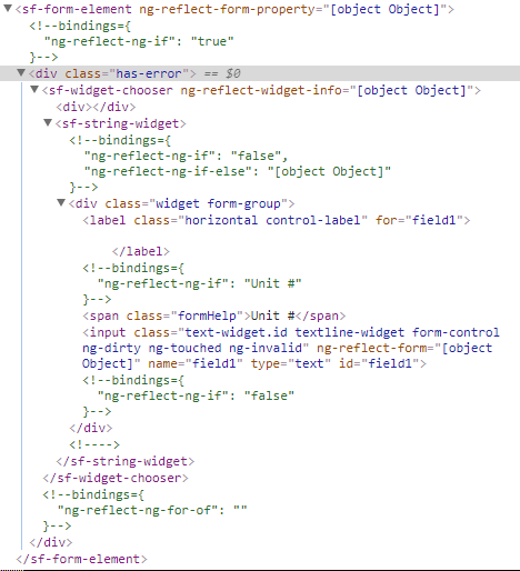 How can I show error messages after validation for fields? · Issue #167 · guillotinaweb/ngx ...