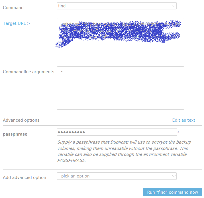 What I go to restore, I'm not able to find all the directories that are supposed to be backed up ...