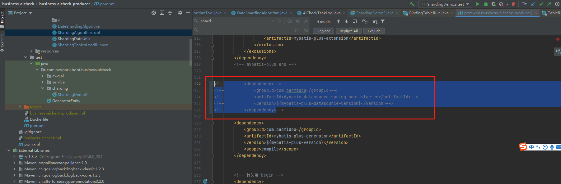Sharding conflicts with mybaties-plus · Issue #20851 · apache/shardingsphere · GitHub