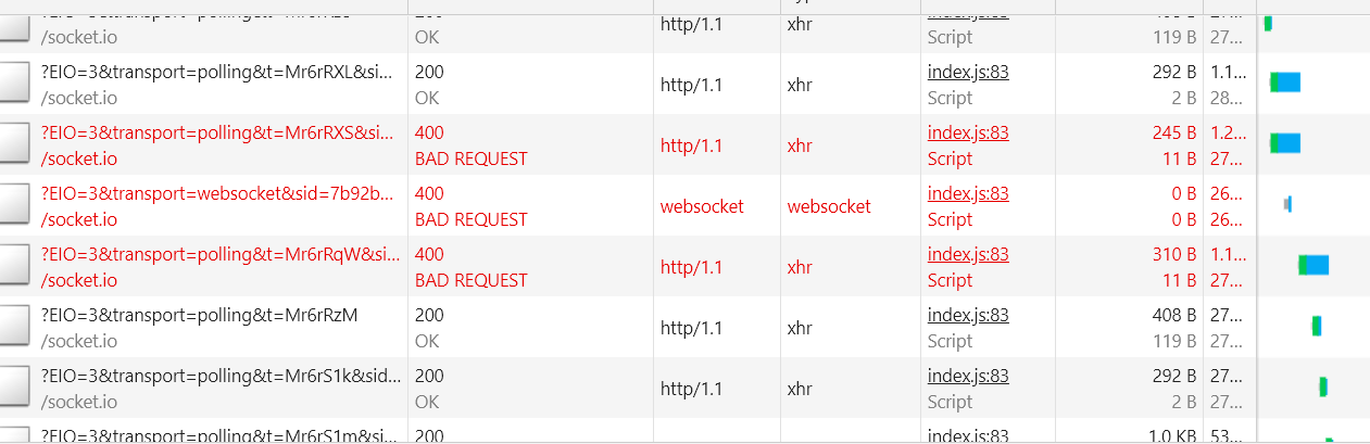 400 error occassionally shows up with heroku · Issue #1061 · miguelgrinberg/Flask-SocketIO · GitHub