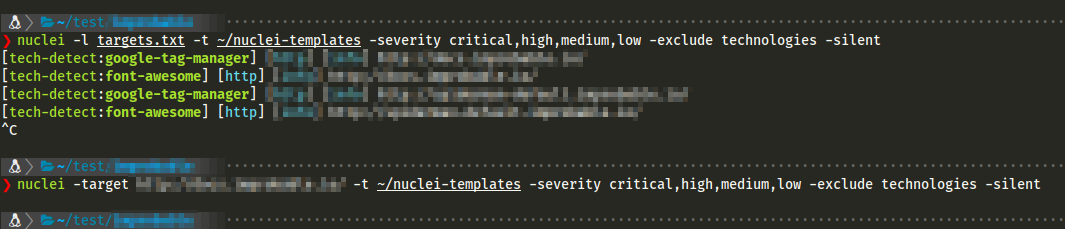[issue] Exclude or ignore not running with -l parameter · Issue #431 ...