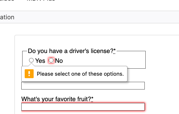 HTML5 Validation Errors Can t Find Anything In Documentation Issue 