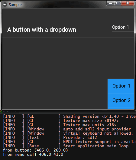 MDDropDownItem inside a ListItem · Issue #122 · kivymd/KivyMD · GitHub