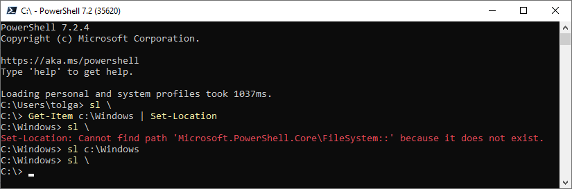 UNC: Unable to `Set-Location \` · Issue #13854 · PowerShell/PowerShell ...