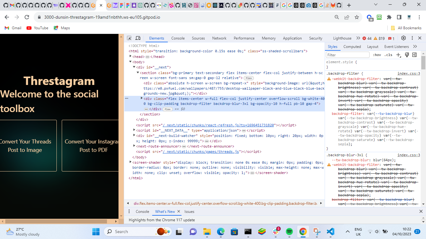[BUG] · Issue #78 · Dun-sin/Threstagram · GitHub