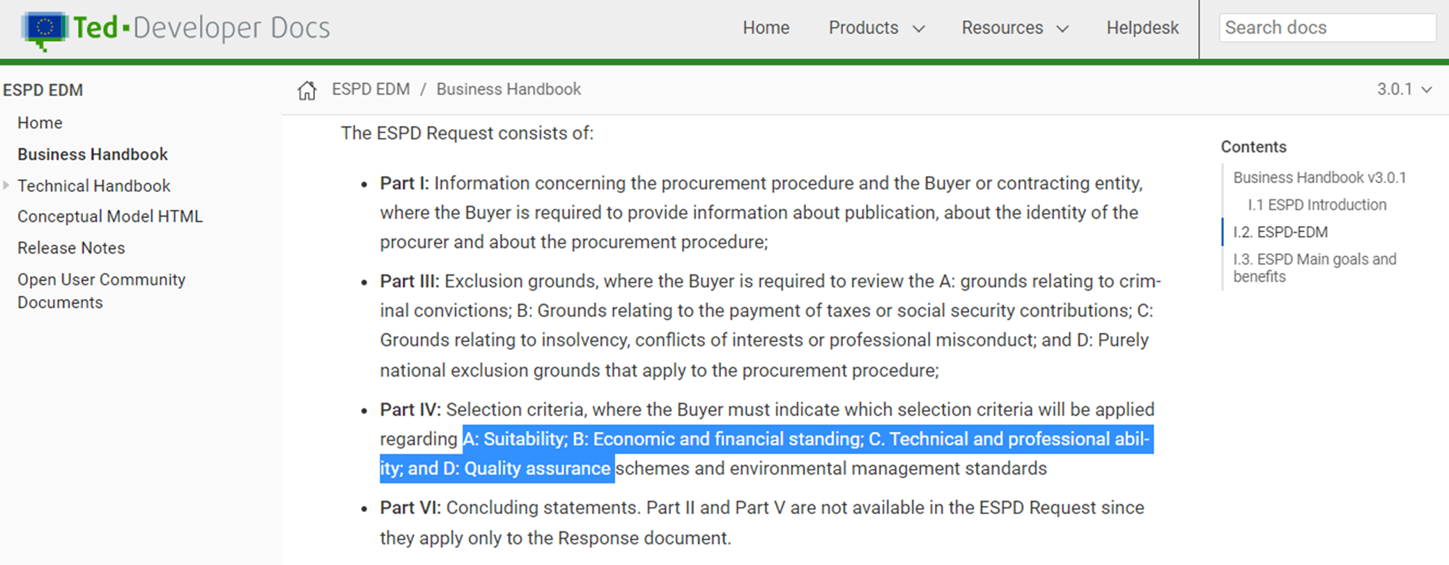 Criterion sections grouping and titles · Issue #342 · OP-TED/ESPD-EDM · GitHub
