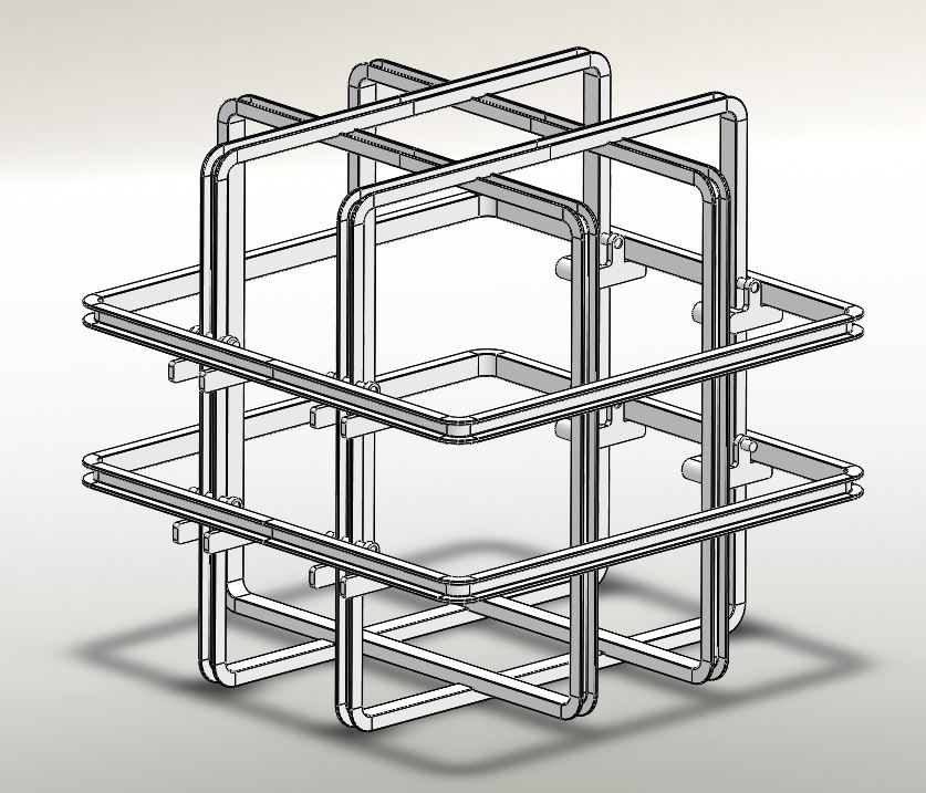 CAD Design of a 3-Axis Helmholtz Coil · Issue #407 · CougsInSpace/CougSat1-Hardware · GitHub