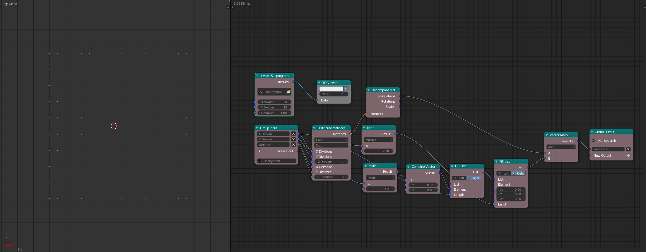 Feature Request: Honeycomb matrices distribution · Issue #936 · JacquesLucke/animation_nodes ...