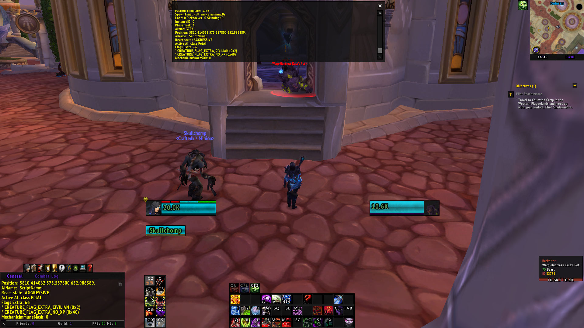 Core/Creature: Backbiter npc hunter pet got stucked in the wall · Issue ...