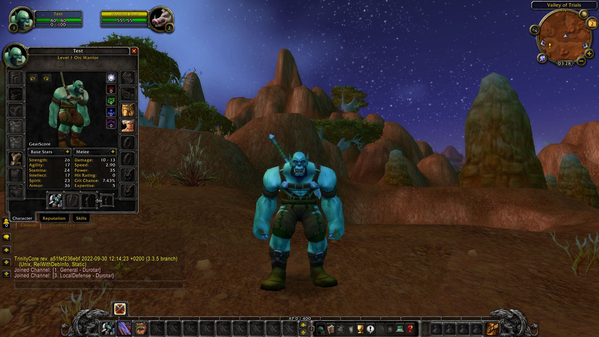 Warrior: Possible few base stats wrong ? · Issue #28298 · TrinityCore/TrinityCore · GitHub