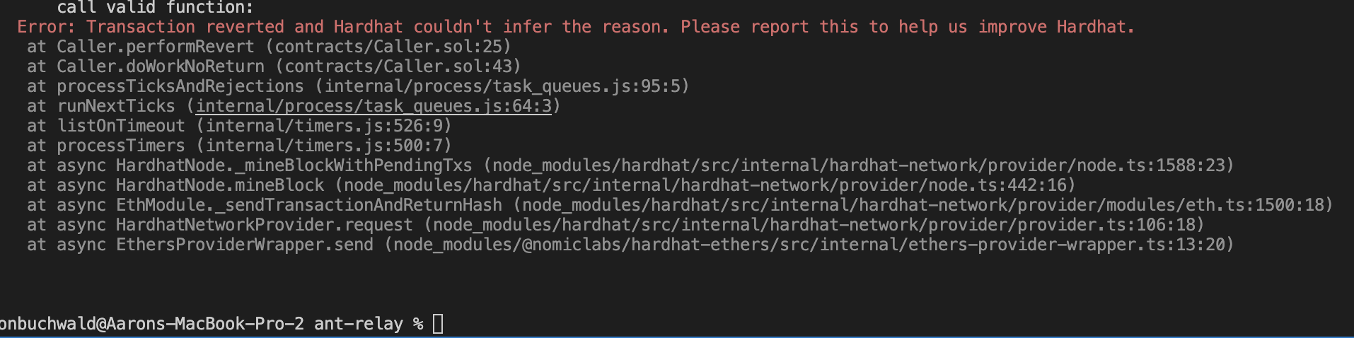 abi.decode results in an error that HardHat cannot decode the reason for · Issue #3084 ...
