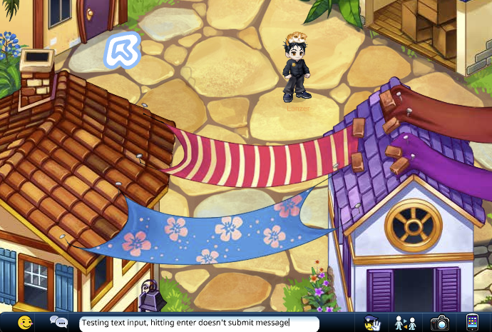 Cannot submit chat message by hitting enter on text input · Issue ...