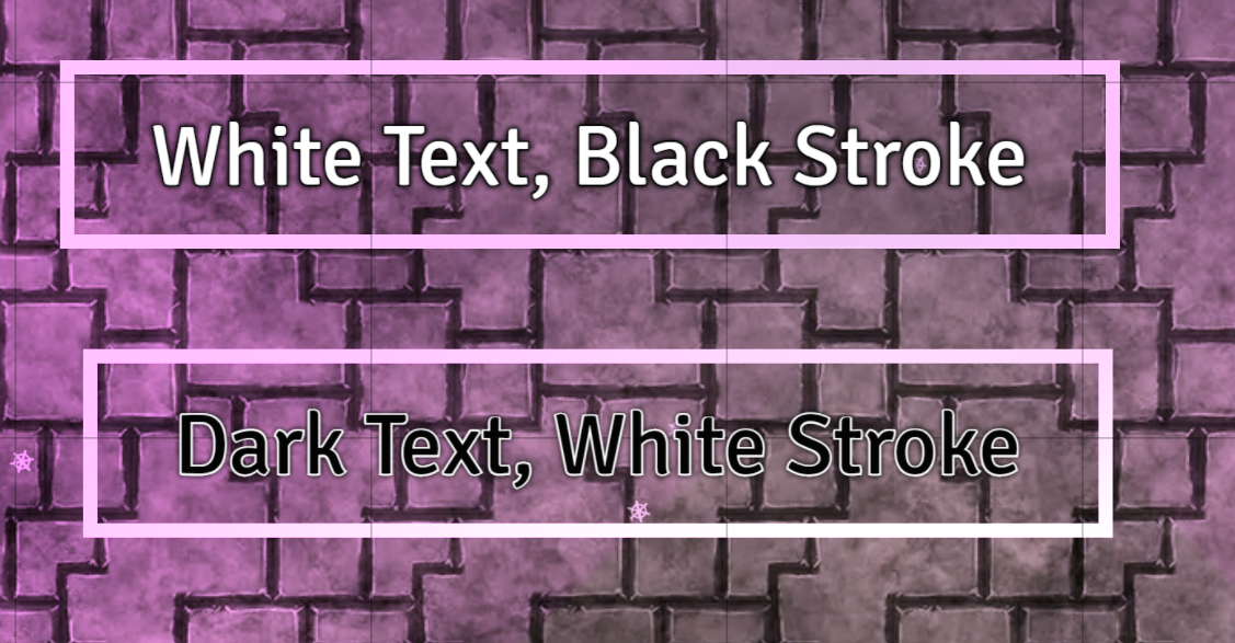 All drawing text has white stroke · Issue #8277 · foundryvtt/foundryvtt ...