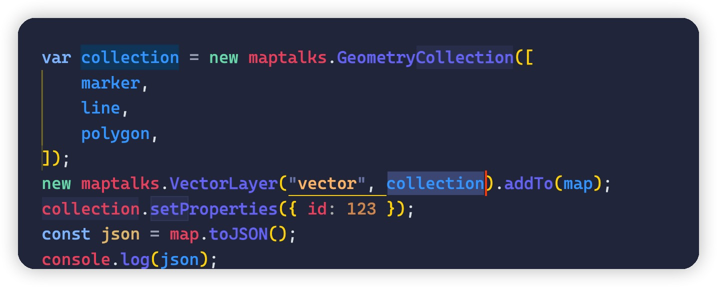 11版本 collection设置属性 转json 属性丢失 · Issue #1809 · maptalks/maptalks.js · GitHub