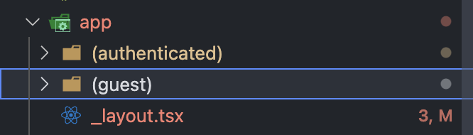 router.push error saying "The action 'NAVIGATE' with payload {"name":"sign-in"} was not handled ...