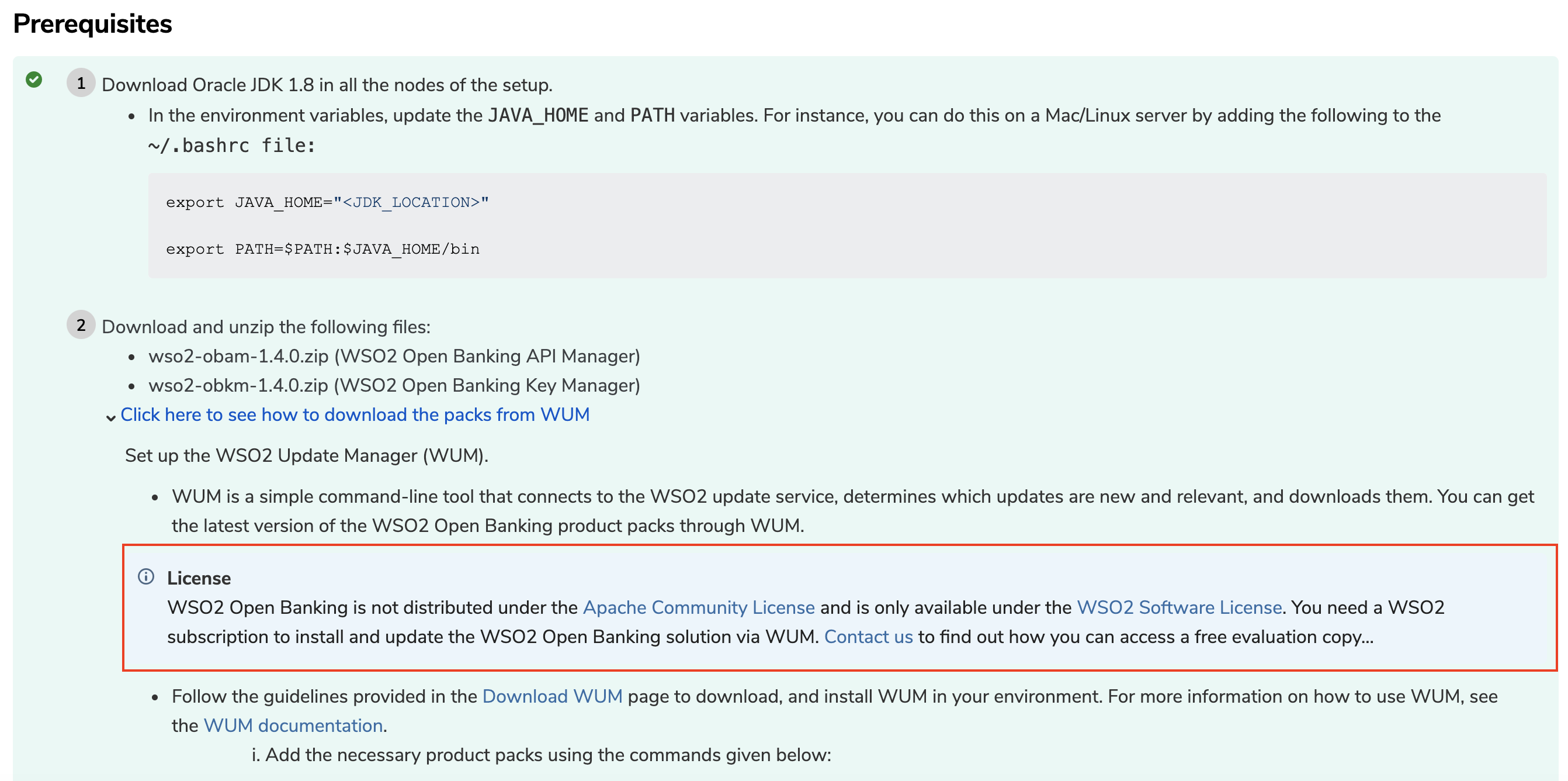 Add a note to the WSO2 Open Bank Quick start page · Issue #159 · wso2/docs-open-banking · GitHub