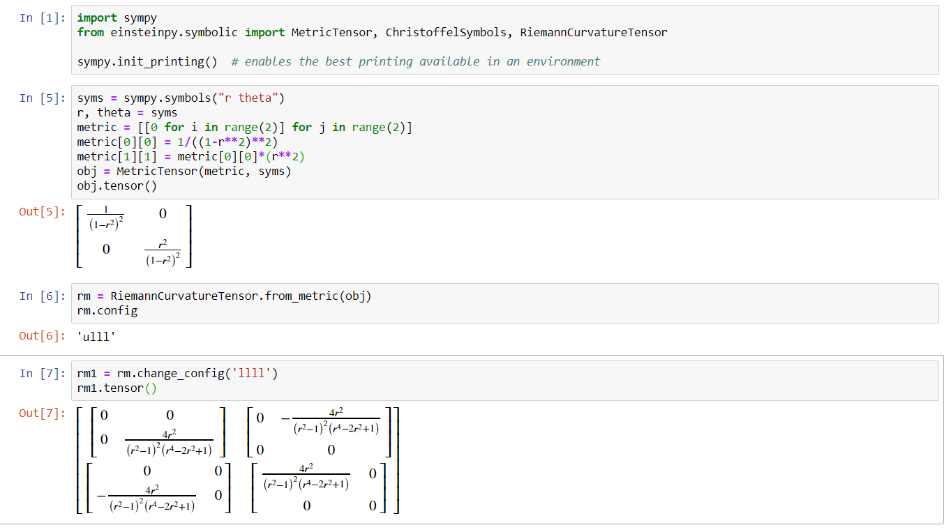 A few questions -- RicciScalar, ordering of indices, & different ...