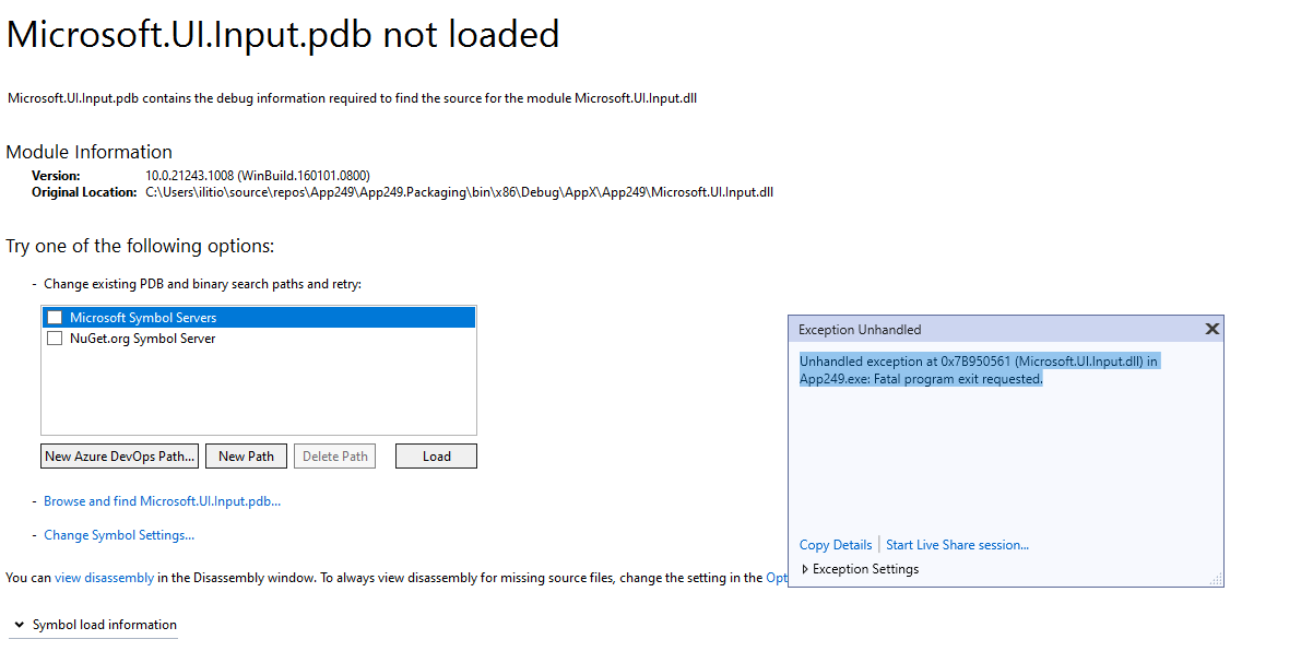 WinUI3 preview3 DataGrid page throws exception · Issue #3974 ...