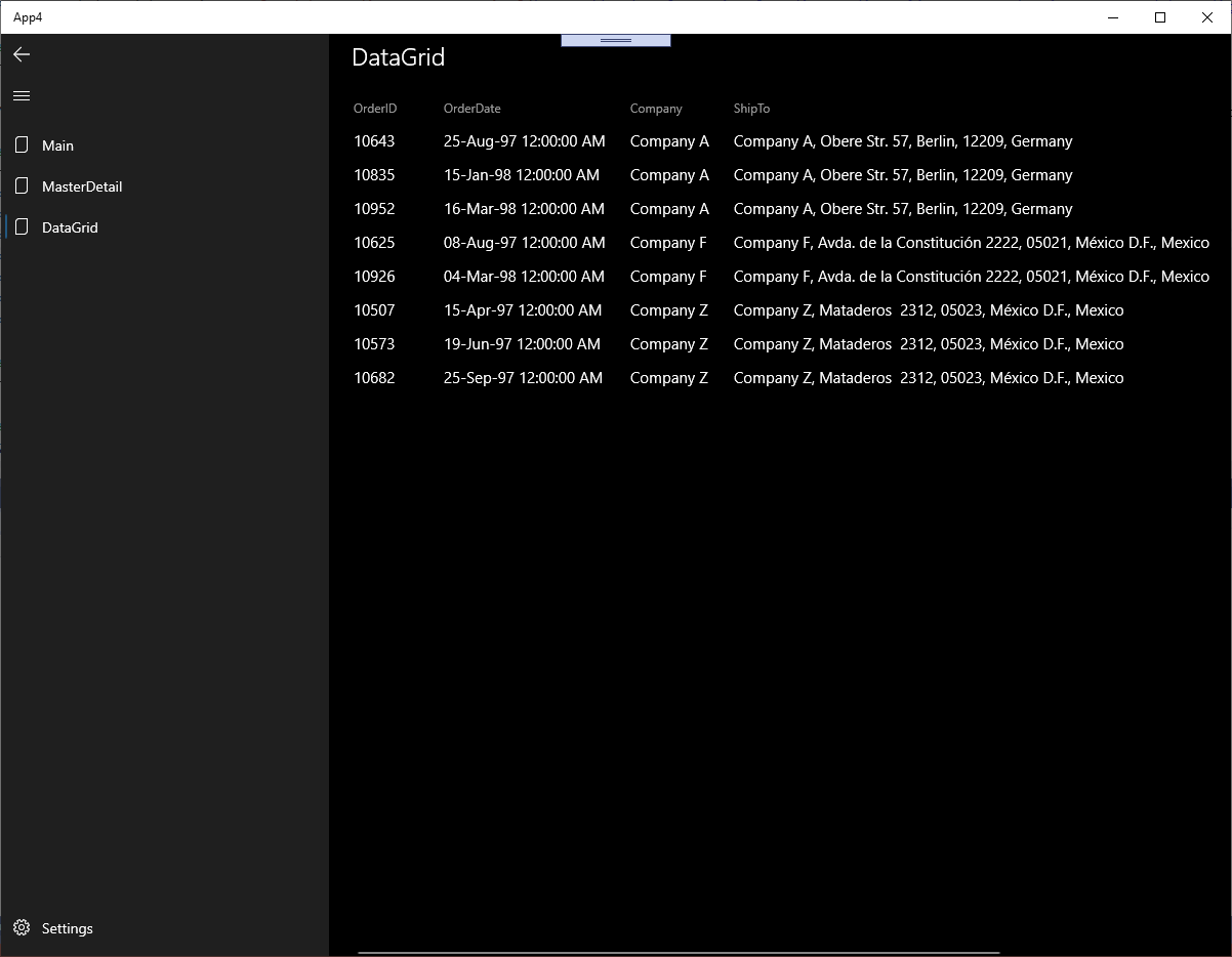 Datagrid headers · Issue #2707 · microsoft/TemplateStudio · GitHub
