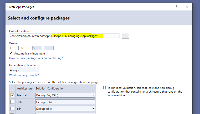 New WPF project Packaging 'mismatch between the processor architecture' · Issue #3557 ...