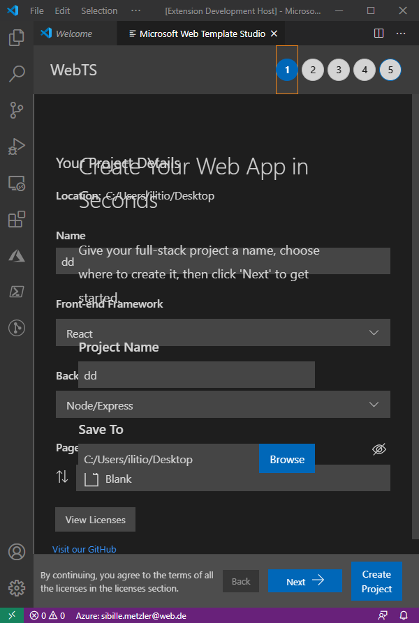 RightSideBar and Main Content overlap on Wizard Step1 when reducing ...